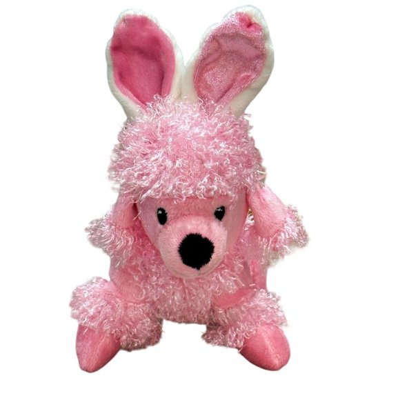 Dan Dee | Toys | Dan Dee Pink Poodle Plush In Easter Bunny Rabbit Ears ...